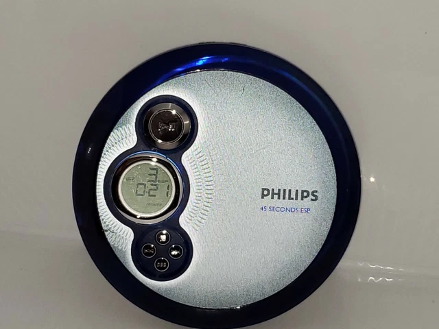 PHILIPS DISCMAN WALKMAN - Portable CD Player w/ 45 Second ESP AX2420/17 ...