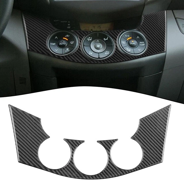 HOUSSE BOUTON INTERRUPTEUR console centrale en fibre de carbone garniture pour T EUR 23,02 ...