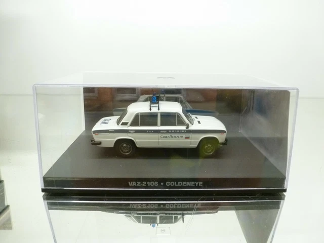 007 JAMES BOND Vaz-2106 Goldeneye Police Car - 1:43 - Good In Showcase ...
