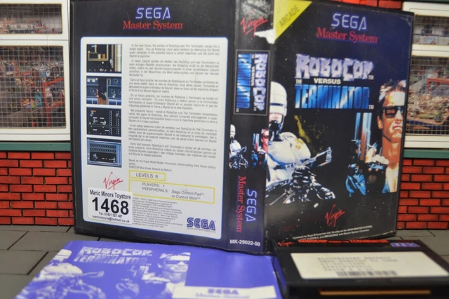 MASTER SYSTEM CONSOLE Game - Robocop vs Terminator - #1468 - Senza ...