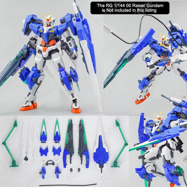 FOR RG 1/144 00 Raiser 00R OO R EffectsWings Seven Sword G Weapon Unit ...