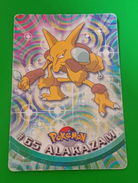 CARTE POKÉMON ALAKAZAM #65 Pokemon Card. Ang 1999 EUR 4,90 - PicClick FR