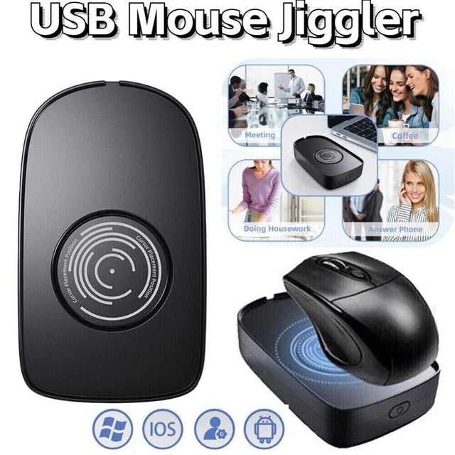 MOUSE MOVER JIGGLER 5V 1A Automatic Mouse Movement Simulator for Keeps ...
