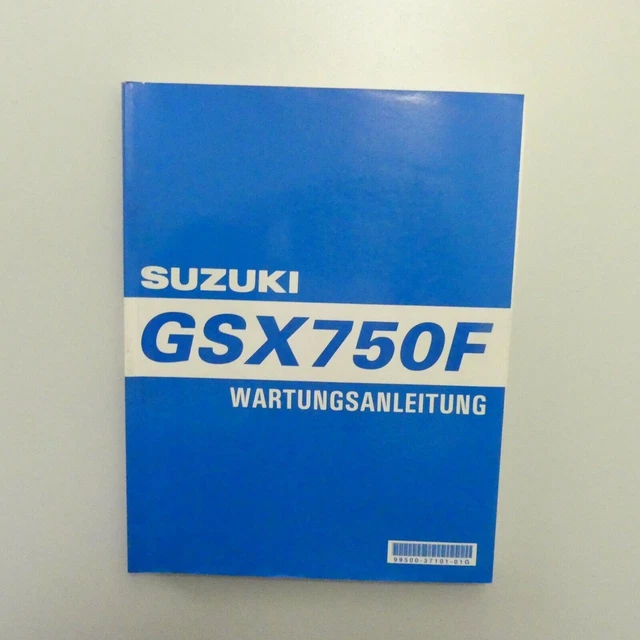ORIGINAL SUZUKI GSX 750 F Werkstatthandbuch Reparaturanleitung Handbuch ...