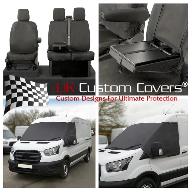 FORD TRANSIT VAN Mk8 (& Tipper) 2023+ Front Seat Covers & Frost Wrap ...