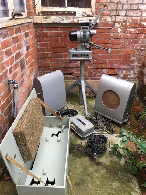 CINETECHNIC DEBRIE 16MM Cine Projector, Stand, Speaker, Transformer, Leads & Box £109.53 ...
