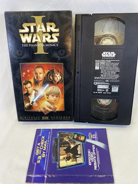 STAR WARS EPISODE 1-Phantom Menace (VHS, 1999) £3.62 - PicClick UK