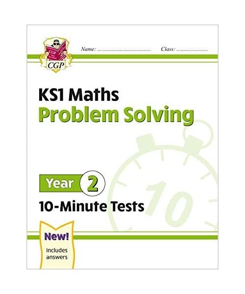 NEW KS1 MATHS 10-Minute Tests: Problem Solving - Year 2, Books, CGP £7. ...