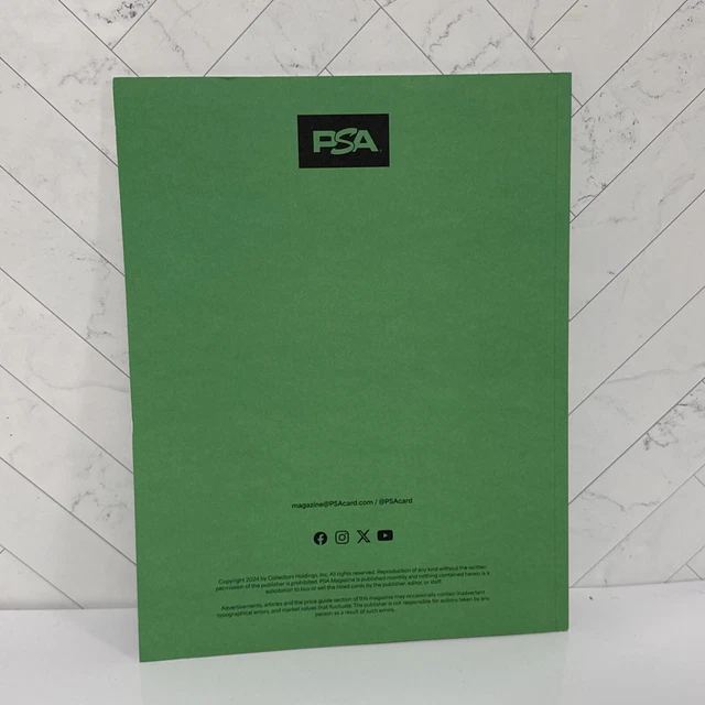 PSA MAGAZINE JANUARY 2025 Pokemon Rayquaza TCG Green £11.91 - PicClick UK