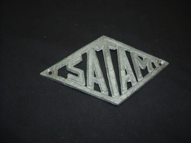 REPRO LOGO SATAM PIED DE POMPE A ESSENCE BIJAUGEUR SATAM EN CABINE no ...