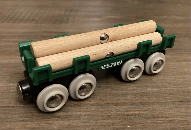 BRIO 33696 LUMBER LOADING WAGON TIMBER LOGGING TRUCK Thomas and Friends ...