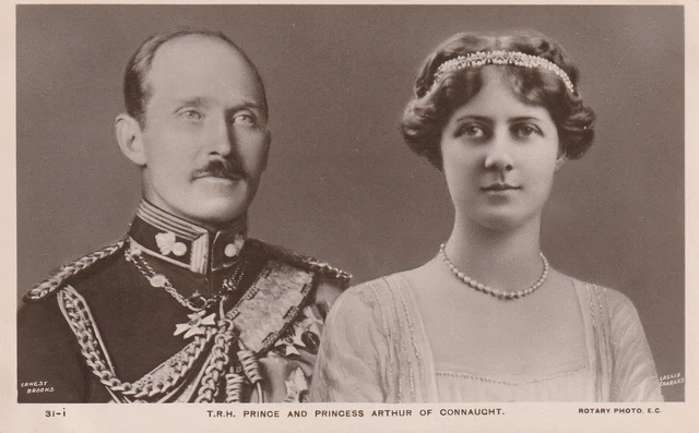 ***ORIGINAL POSTCARD***PRINZESSIN ALEXANDRA-PRINZ Arthur Of Connaught ...