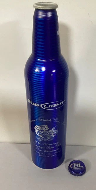 BUD LIGHT EMPLOYEE Bass Club 16 Oz Aluminum Bottle *Empty Bottle* $15. ...
