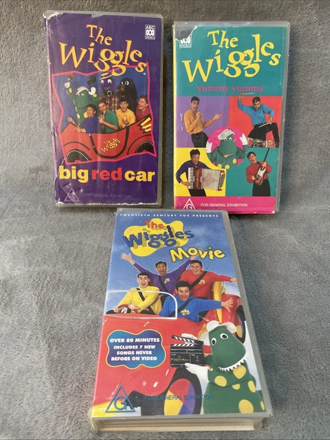 VTG THE WIGGLES VHS Bundle 3 x VHS - ABC KIDS 1994, 95 & 98 Original ...