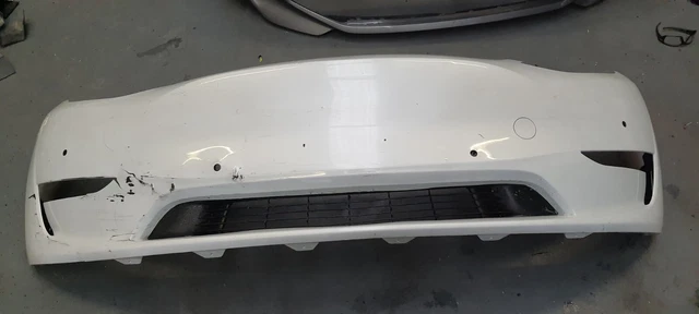 GENUINE TESLA MODEL-Y Front Bumper Pdc Holes (White) 2022 Mm1901 £120. ...