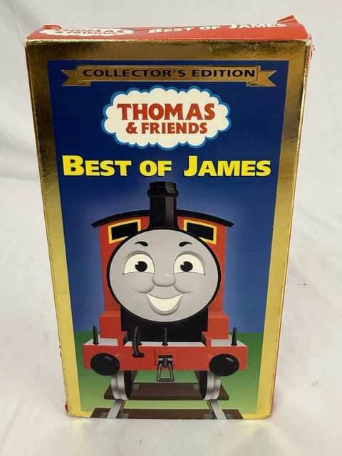 THOMAS TANK ENGINE Best of James VHS 1998 Video Tape Collector’s ...