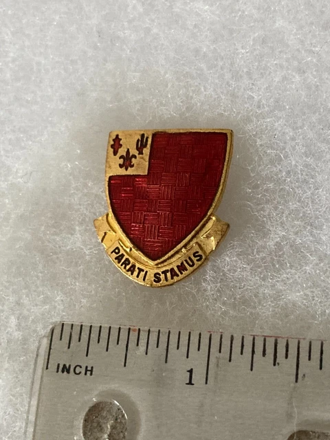 AUTHENTIC WWII US Army 218th Field Artillery Battalion Crest DI DUI ...