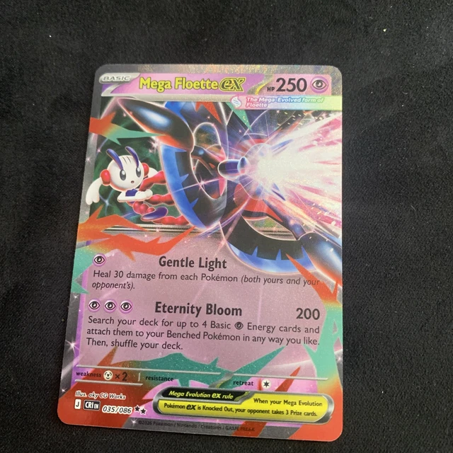 MEGA FLOETTE EX 035/086 Me04: Chaos Rising Holo £1.17 - PicClick UK