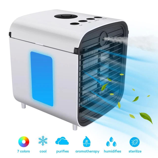 PORTABLE AIR CONDITIONING Unit Fan Con Machine Van Room Cooler ...