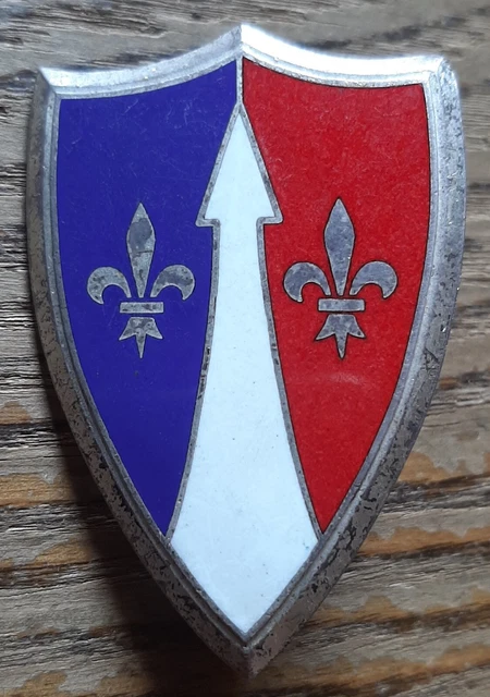 1950 INSIGNE 6X4CM US Army Communications Zone Europe COM Z Drago ...