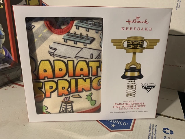 2022 HALLMARK DISNEY/PIXAR Radiator Springs Miniature Tree Topper ...