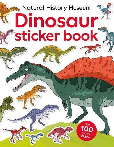 NATURAL HISTORY MUSEUM Natural History Museum Dinosaur Sticker Book ...