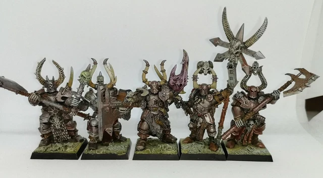 WARHAMMER FANTASY AOS: Chaos Chosen Command (metal OOP) $255.15 ...