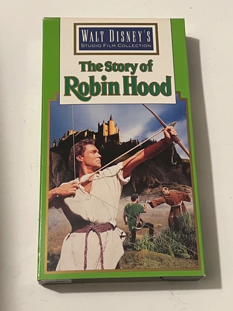 WALT DISNEY'S STUDIO Film Collection The Story of Robin Hood Video VHS ...