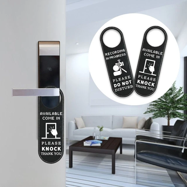 PLEASE DO NOT Disturb Hotel Bulletin Board Door Hanger Fitting Room £4. ...