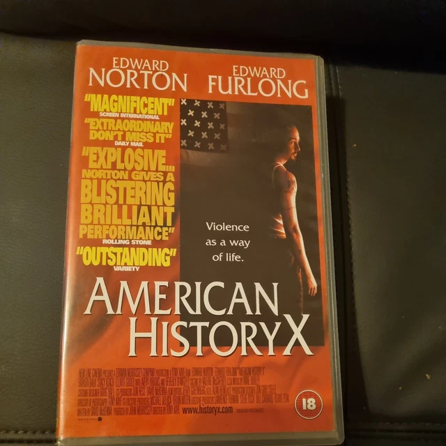 AMERICAN HISTORY X VHS Big Box £0.50 - PicClick UK