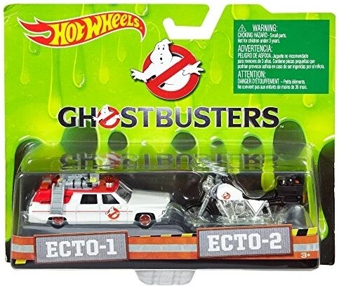 GHOSTBUSTERS ECTO-1 CADILLAC & Ecto-2 Bike Hot Wheels 1:64 Diecast 2-Pack $39.95 - PicClick AU