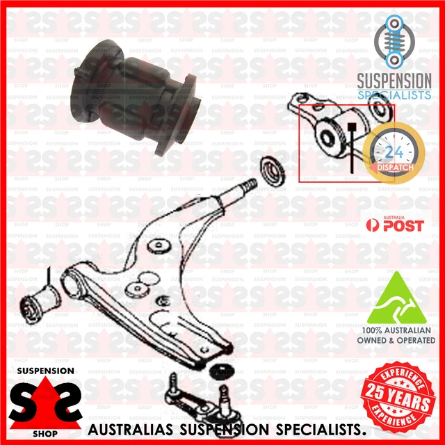 REAR BUSHING, CONTROL/TRAILING Arm Suit MAZDA 323 1.6 (BG6S) 323 S IV (BG) $30.90 - PicClick AU
