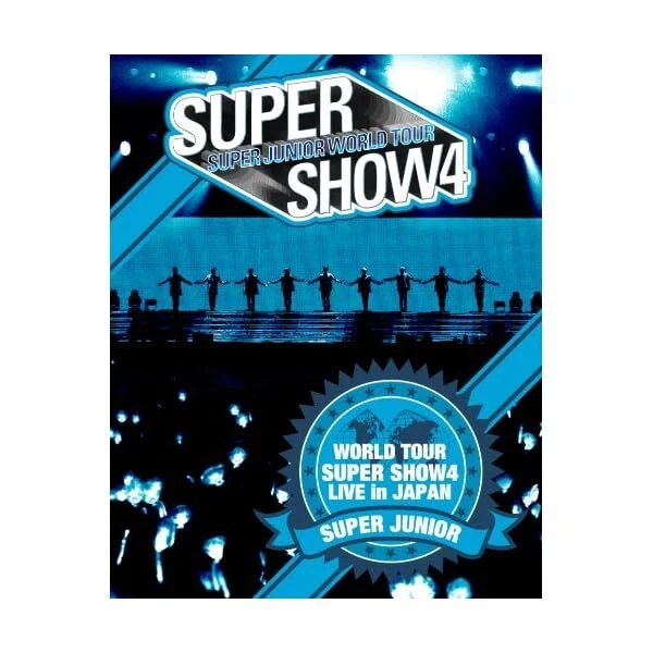 SUPER JUNIOR WORLD TOUR SUPER SHOW4 LIVE in JAPAN Limited Blu-ray w/ Photo B FS EUR 128,20 ...