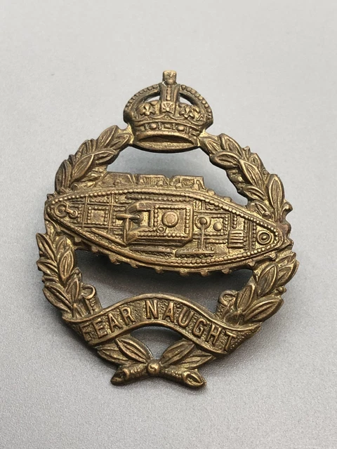 ORIGINAL WW1 BRITISH Army Royal Tank Regiment RTR Cap Badge £16.00 ...