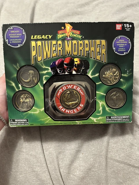Power Rangers Mighty Morphin Legacy Power Morpher Coin Toy 96605 Eur