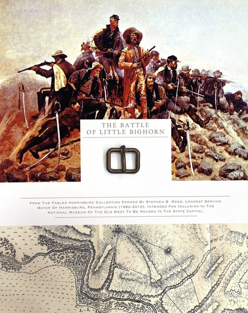 BATTLE OF LITTLE Bighorn - Period Dug Brass Artifact - Custer's Last ...