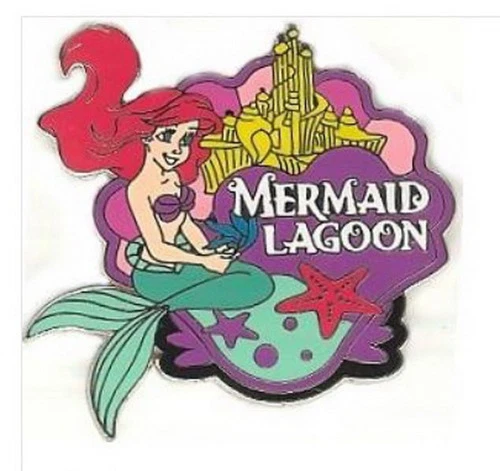ARIEL & CASTLE Authentic Tokyo Disney Little Mermaid Pin No card EUR 72 ...