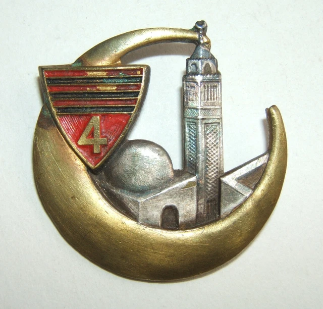 INSIGNE 4° REGIMENT DE CHASSEURS D'AFRIQUE - Drago EUR 25,00 - PicClick FR