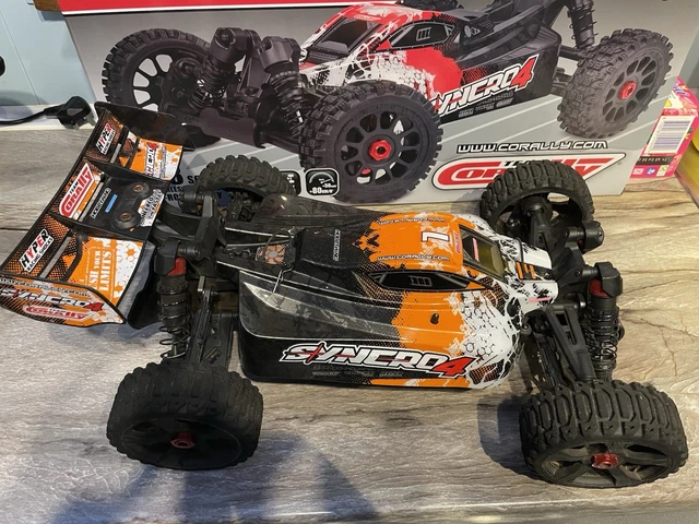 TEAM CORALLY SYNCRO-4 Brushless 4S RC Buggy Orange £280.00 - PicClick UK