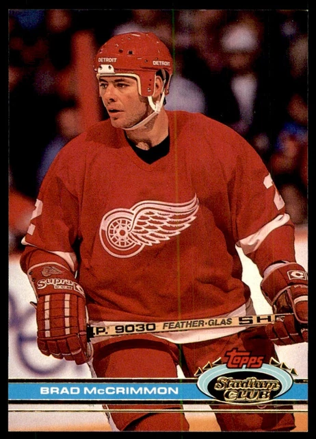 1991-92 STADIUM CLUB Brad Mccrimmon Detroit Ailes Rouges #14 EUR 0,97 ...