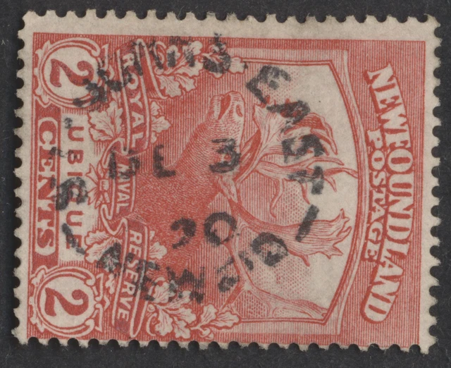 NEWFOUNDLAND POSTMARK SON St John's East NEWFD Split Ring #116 $0.95 ...