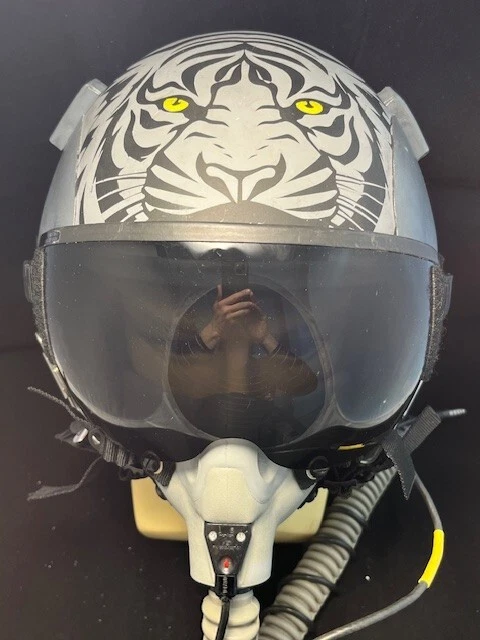 SPANISH AIR FORCE F-18 HORNET ALA 15 PILOT FLIGHT HELMET HGU-55/p GENTEX £638.27 - PicClick UK