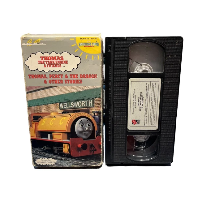THOMAS THE TANK Engine & Friends - Thomas, Percy & The Dragon VHS 1993 ...