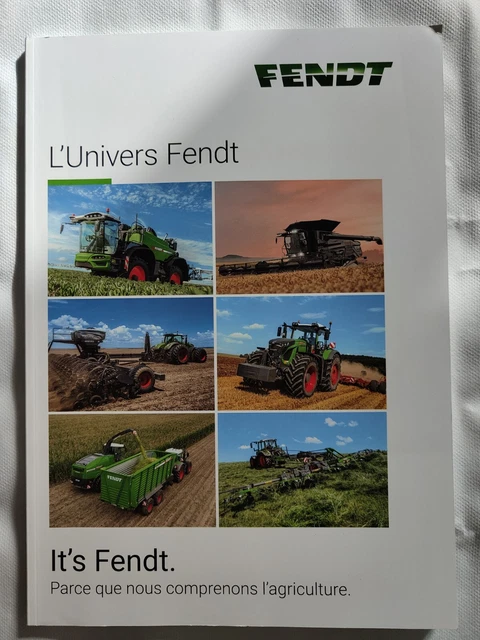 GAMME DE PRODUITS Tracteurs Fendt Prospectus Range Brochure EUR 6,00 - PicClick FR