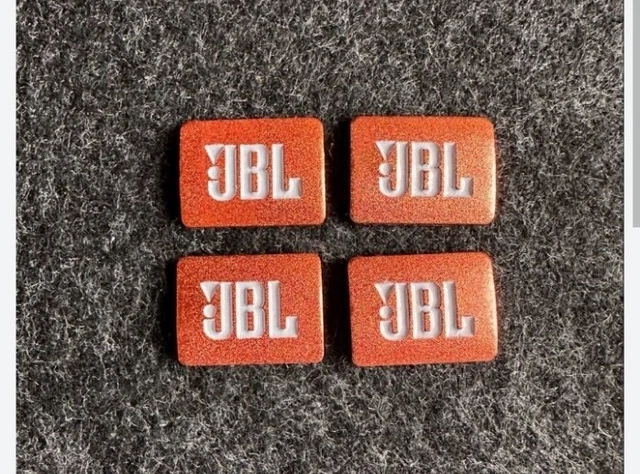 4 X LOGO Auto-Adhesivo 3D INSIGNIA Aluminio JBL Stickers Aluminium EUR ...