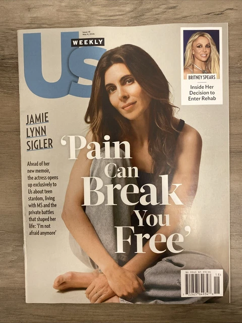 US WEEKLY MAGAZINE Jamie Lynn Sigler Pain Can Break You Free $13.99 ...