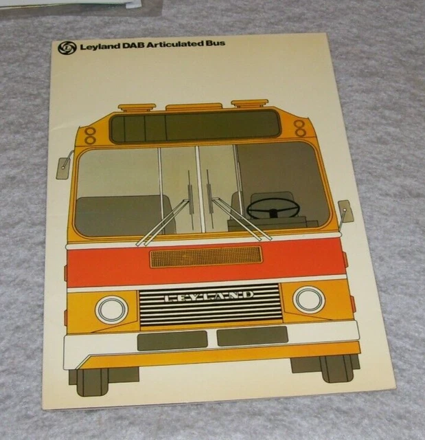 LEYLAND DAB ARTICULATED BUS BROCHURE + SPECIFICATION Not dated £10.00 ...