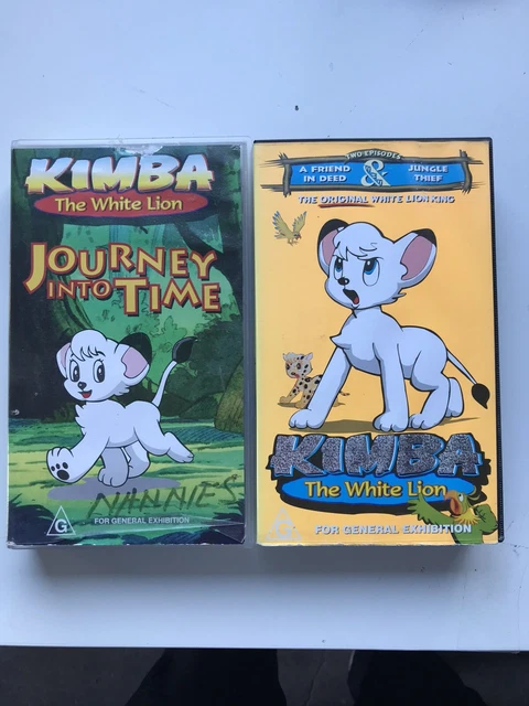 KIMBA THE WHITE Lion x 2 VHS Video Vintage Video Cassette Tape $21.00 ...