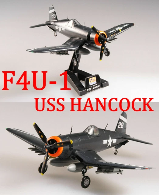 EASY MODEL 1/72 USAF F4U-1A Corsair USS HANCOCK 1945 #37232 £19.34 ...