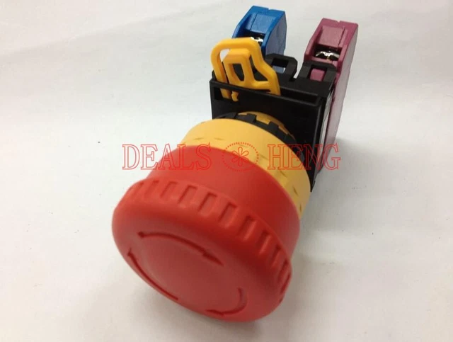 IDEC SIGN MUSHROOM Emergency Stop Push Button Switch YW1B-V4E11R AC ... IDEC SIGN MUSHROOM Emergency Stop Push Button Switch YW1B-V4E11R AC ...